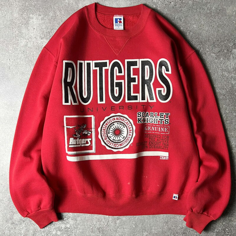 No... f080120-02age... 1990年代brand... RUSSELL ATHLETICcolor... レッドmaterial... 50% COTTON・50% POLYESTERsize... L─ descrip...