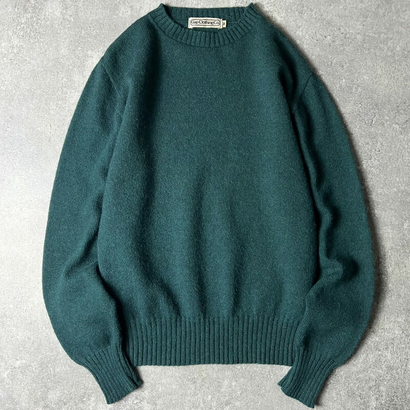 No... f080201-03age... 1980年代brand... GAPcolor... グリーンmaterial... 70% WOOL・30% POLYESTERsize... M─ description ─80年代のGAP...