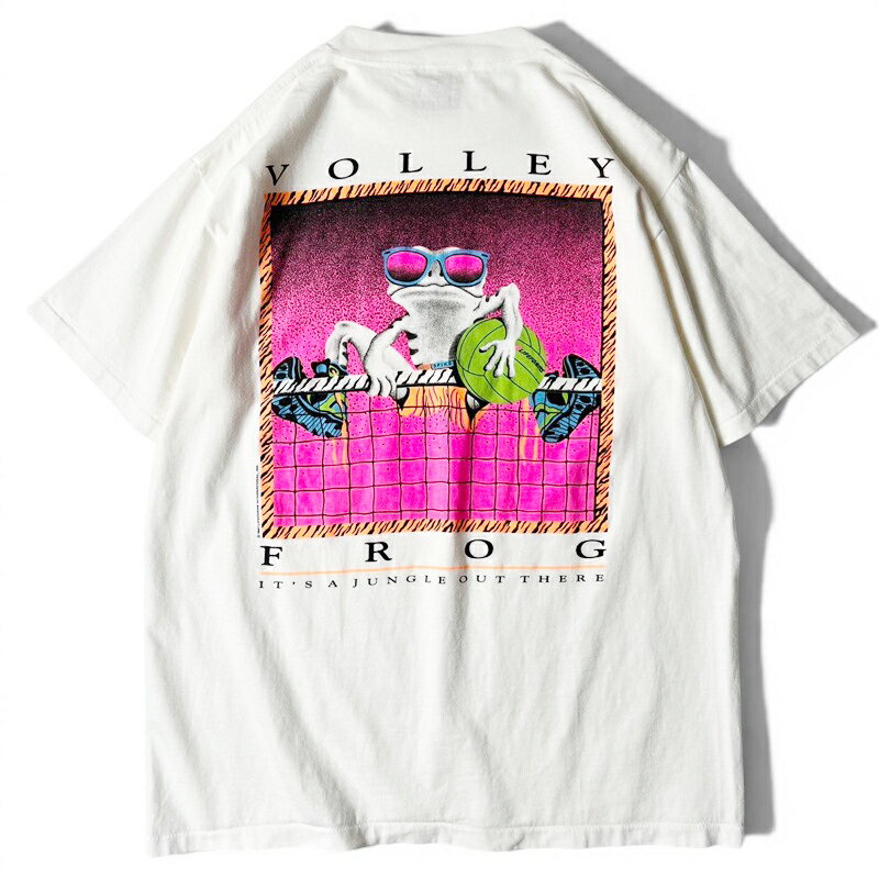 No... f080520-05age... 1990年代brand... ─color... ホワイトmaterial... 100% COTTONsize... L─ description ─90年代のキャラクタープリントTシャツです...