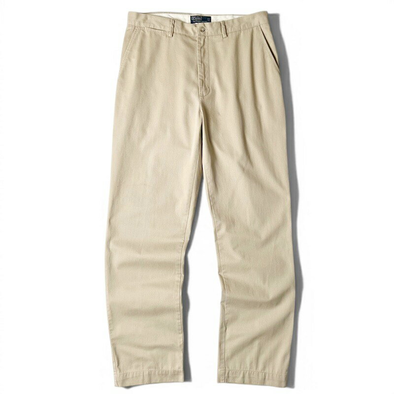 No... f080609-05age... 1990年代brand... POLO RALPH LAURENcolor... カーキ / ベージュmaterial... 100% COTTONsize... 34 34─ descript...