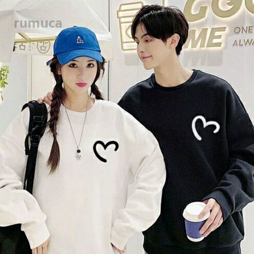 大きいサイズ 韓国 トレーナー ペアルック カップル 春 おしゃれ レディース 服 お揃い カップル ペアルック ブランド パーカー ペア カップル お 揃い パーカー 冬 カップルお揃いコーデ パーメーカー希望小売価格はメーカーカタログに...