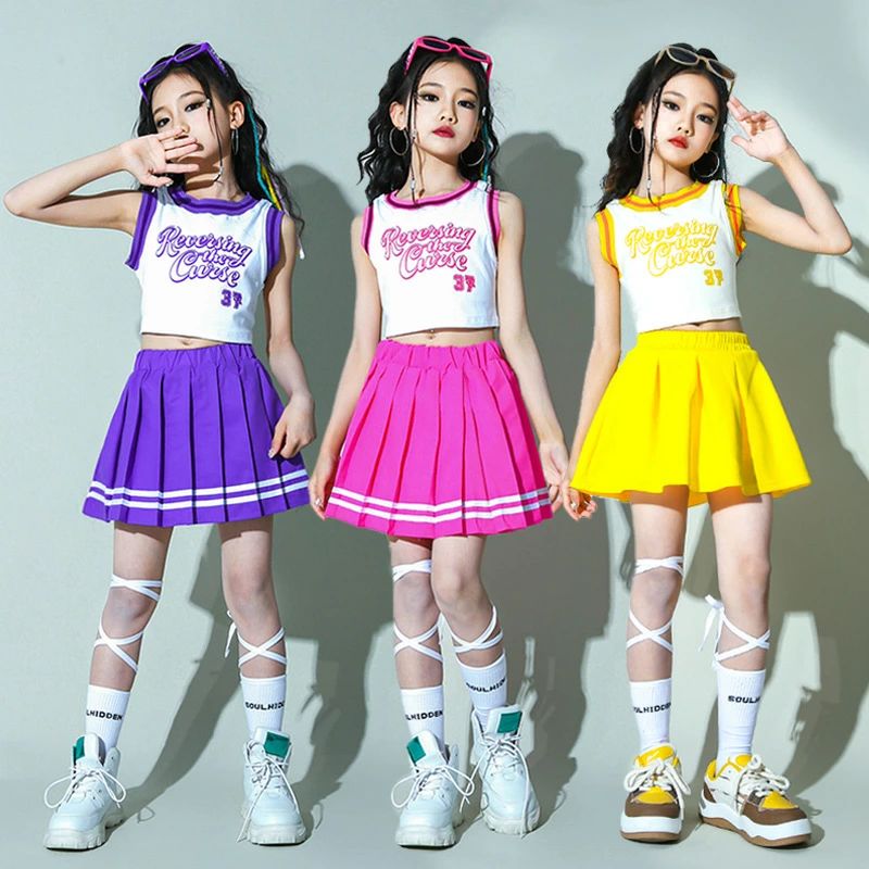 ダンス衣装 セットアップ 女の子 ベスト スカート ダンス発表会 ダンス衣装 韓国 ヒップホップ ジャズダンス 女の子 上下 子供服 キッズ ダンス キッズダンス衣装 ヒップホップ ストリーメーカー希望小売価格はメーカーカタログに基づいて掲...