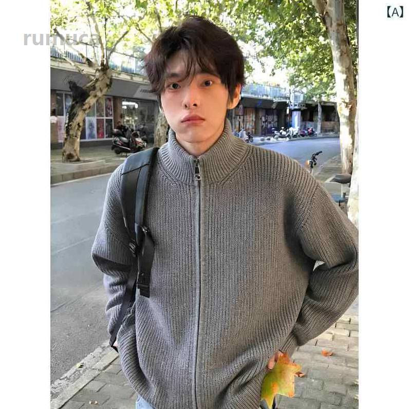ファッション 春夏 秋冬 かっこいい オシャレ モテ 男性用 紳士服 服 韓国 シンプル 大人 グレー ダブルジップ タート 予約販売5-10営業日での発送メーカー希望小売価格はメーカーカタログに基づいて掲載しています