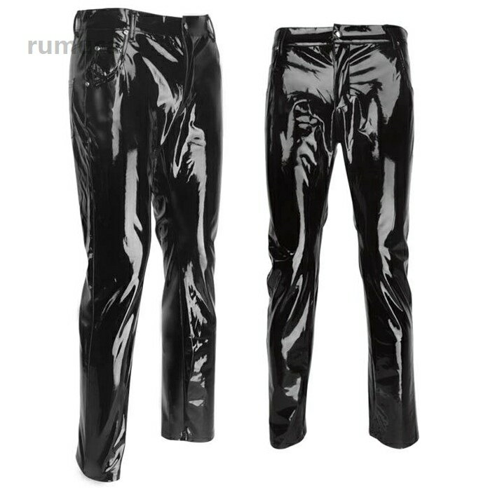 ロ スリム ファッション ロック パンク ゴシック 黒 ブラック エナメルスキニー メンズ エナメルパンツ ブラック エナメル 光沢 エナメルパンツ 光沢メーカー希望小売価格はメーカーカタログに基づいて掲載しています