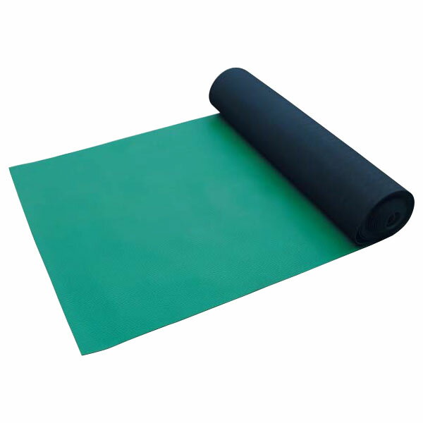 タテ筋タイプ 材質：ゴム製 重量：80kg 規格：3t×1m×20m巻路面養生材＞ゴムマット