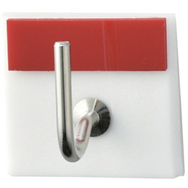 ■色のラインナップが豊富なので鍵の管理などに最適です。 ■鍵の管理に。 ■縦(mm): 30 ■横(mm): 33 ■色: 赤 ■サイズ: 縦30mm×横33mm(キーハンガー1R) ■厚さ(mm): 5 ■取付方法: 貼付タイプ(裏テープ...