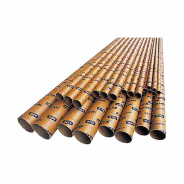 建築、土木のコンクリート型枠材 ボイド（スリープ用）の北海道規格サイズ 内径：90mm 外径：96mm 肉厚：3mm 長さ：2000mm 重量：2.8kg/4m