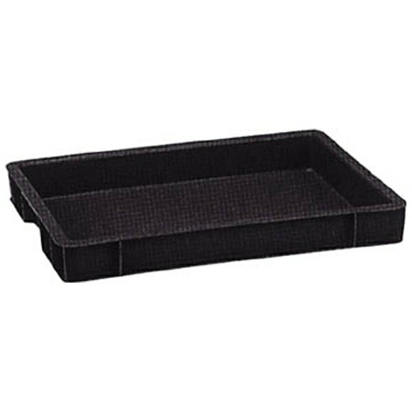■静電気を溜め込みません。静電気から基板、電子部品を守ります。 【用途】・プリント基板や電子部品の保管・搬送に。 【仕様】容量(L)：15.0、色：黒、外形寸法(mm)間口×奥行×高さ：603×442×75、有効内寸(mm)間口×奥行×高さ...