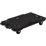 ■キャスターの取り付けをボルトレスにしたため、廃棄時の分別リサイクルが容易です。 ■長辺・短辺ともに連結ができます。 ■4辺の大型持ち手孔により持ち運びが容易です。 【仕様】高さ(mm)：125、均等荷重(kg)：120、色：ブラック、長さ...