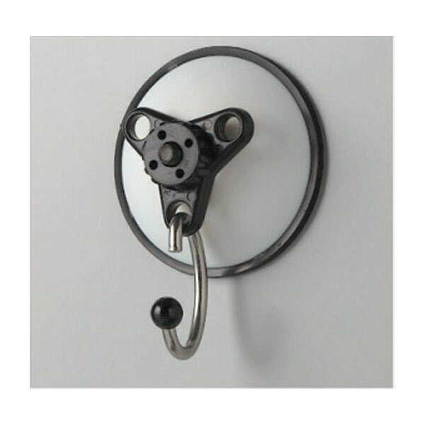 ■メーカー品番：877-79 ■サイズ：63φ×33mm ■材質：吸盤：塩化ビニール ■フック：ステンレス ■耐荷重　8〜12kg