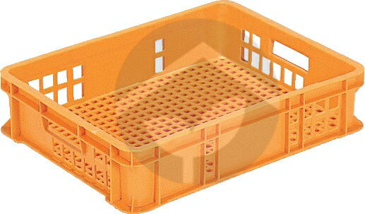 外寸：502×381×110mm 内寸：470×355×98mm 有効内寸：462×347×88mm 圧縮荷重：22.1kN(2250kgf) 材質：PP 内容量：16L 底面形状：格子網目 ※注意※ 本商品は法人様宛限定となりますので配送...