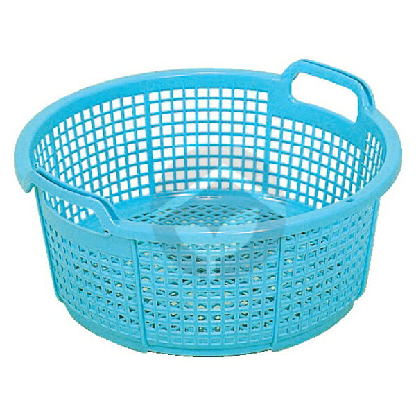 外寸：φ450×191mm 内寸：φ414×150mm 有効内寸：φ361×150mm 材質：PE 内容量：17.7L 底面形状：外周網目リブ ※注意※ 本商品は法人様宛限定となりますので配送先の屋号(会社名や団体名)の記載をお願い致します...