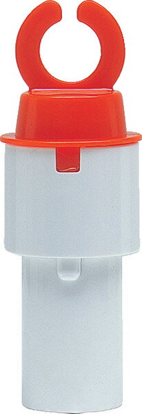 外寸：φ56×162mm 材質：PE 備考 カットコーンφ40、カットスコッチコーンφ40、ヘビーコーン、ラバーコーン使用可 コーンにワンタッチで取付可能 トラロープやプラチェーンなどあを通して使用します。 ※写真はF-0タイプの使用例カラ...