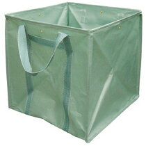 FRP芯内蔵で自立します。 両面ラミネート加工で水洗いが可能です。 コンパクトに折り畳めます。 受注生産にて蓋付き加工やサイズの変更も可能です。 材質：ポリエチレン