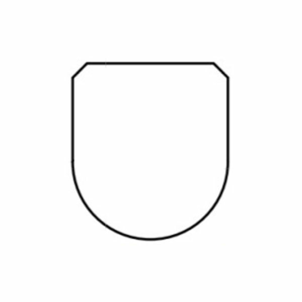 材質：軟質ビニール製(安全ピン付) 　　　ウェルダー加工 サイズ：75×60mm