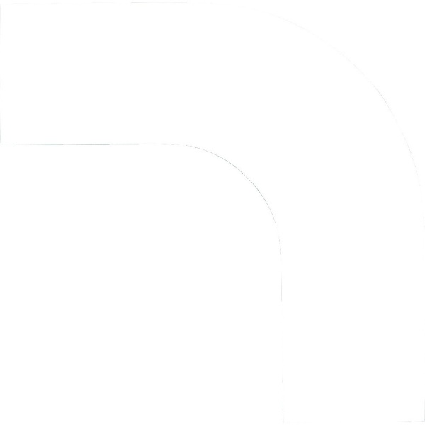 【特長】 コーナー箇所専用のガードテープです。 表面にポリエステル加工が施されており耐久性に優れています。 【用途】 屋内用。 ガードテープの直角コーナー箇所に。 室内床の区域表示、案内路表示、危険表示等に。 【仕様】 色：ホワイト 厚さ(...