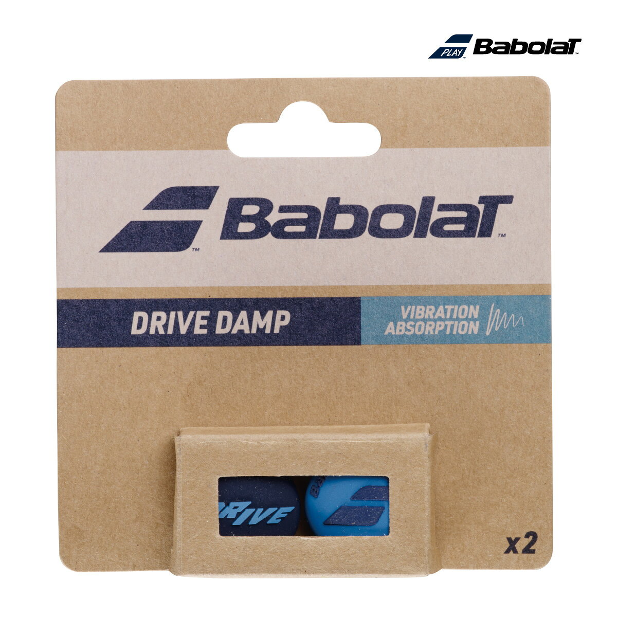 【商品名】DRIVE DAMP （ドライブダンプ） 【品　番】700132 【カラー】ネイビーブルー 【構造】 シリコン 【生産国】Taiwanストリングの振動吸収対策や打球感の微調整に。