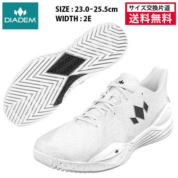 【商品名】COURT BURST オールコート用 【品番】TCA001 【カラー】ホワイト 【サイズ】23.0cm・23.5cm・24.0cm・24.5cm・25.0cm・25.5cm ※製品には25.25cmと記載されておりますが、日本規...