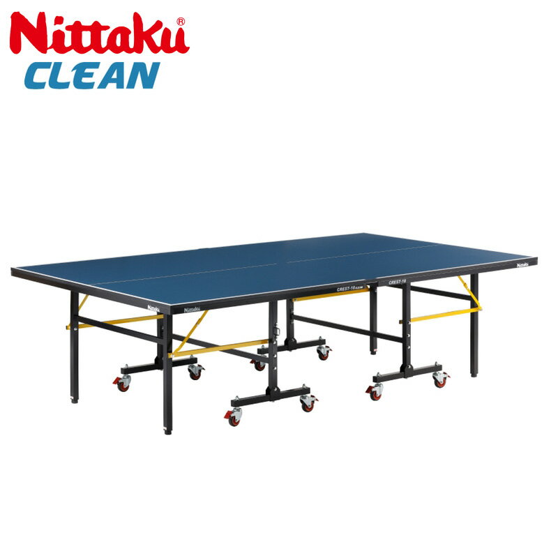 【商品名】クレスト18 クリーン 【型番】NT-3226 【素材・材質】 MDF（中密度ファイバーボード） 【サイズ】 天板幅1525mm×天板縦2740mm×高さ760mm(国際規格) 天板：厚さ18mm 枠厚：30mm　 キャスター径：...
