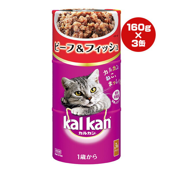 【同梱可】 厳選された精肉ビーフにかつおを加えた上品な味わい。 1歳以上の猫に必要な栄養素がバランスよく含まれた総合栄養食です。 ●原材料 魚類(かつお等)、ビーフ、植物性油脂、ビタミン類(A、B1、B2、B6、B12、E、K、コリン、ナイ...