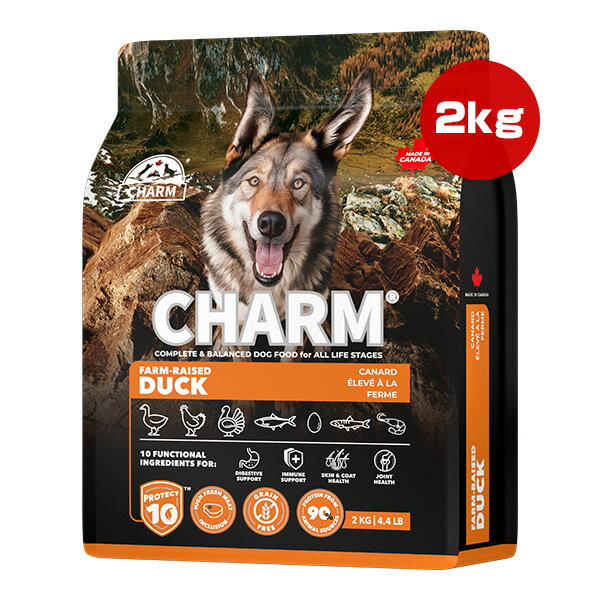 【送料無料・同梱可】 新鮮鴨肉をはじめ、栄養と美味しさを追求し、肉と機能性原材料を豊富に使用したレシピを作りあげました。 ●原材料 新鮮鴨肉(20％)、鶏ミール(19％)、七面鳥ミール(9％)、鶏脂肪(ミックストコフェロールで保存)(9％)...