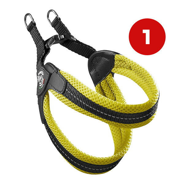 【送料無料・同梱可】 小型犬用に設計されたハーネスです。 背中のバックルは簡単に着脱可能で、毎日の散歩やドッグラン、アジリティーなどの運動をする際に動きを妨げないシンプルな設計です。 柔らかく触り心地の良いソフトメッシュ生地は軽くて通気性が...