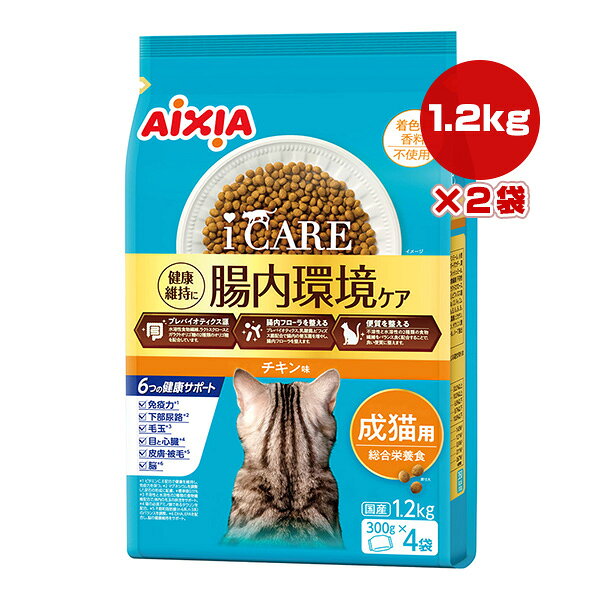 【同梱可】 ・成猫の健康維持に配慮した設計。 ・腸内環境の健康維持に配慮 プレバイオティクス源の水溶性食物繊維、ラクトスクロースとガラクトオリゴ糖の2種類のオリゴ糖を配合。 プレバイオティクス、乳酸菌、ビフィズス菌が腸内の善玉菌を増やし、腸...
