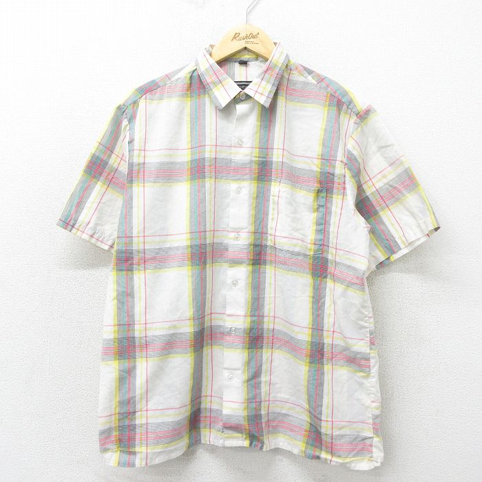 L★古着 半袖 シャツ メンズ 80年代 80s ベージュ他 チェック &yen;&nbsp;2,900（税込） L★古着 半袖 シャツ メンズ 80年代 80s エンジ他 チェック &yen;&nbsp;2,400（税込） L★古着 JC...