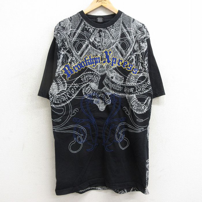 XL★古着 半袖 ビンテージ Tシャツ メンズ 00年代 00s ピッツバーグ コットン クルーネック 黒他 タイダイ &yen;&nbsp;2,400（税込） XL★古着 半袖 ビンテージ Tシャツ メンズ 00年代 00s ココペリホピ...