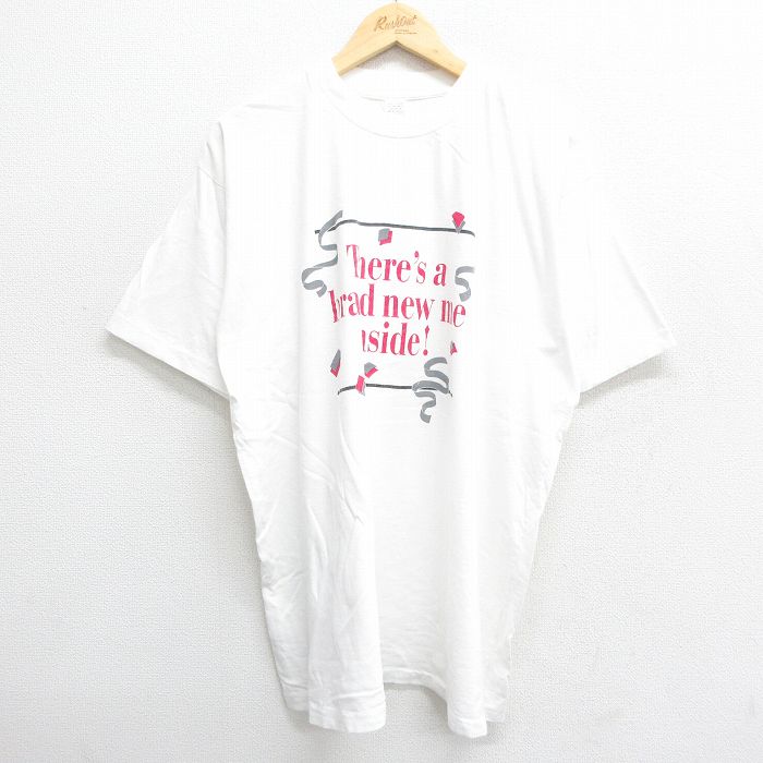 XL★古着 半袖 ビンテージ Tシャツ メンズ 90年代 90s スペシャルオリンピック 大きいサイズ コットン クルーネック USA製 白 &yen;&nbsp;2,400（税込） XL★古着 半袖 ビンテージ Tシャツ メンズ 90年代...