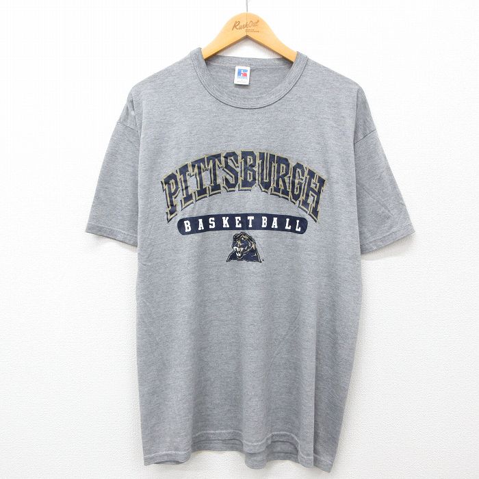 XL★古着 ラッセル 半袖 ビンテージ Tシャツ メンズ 00年代 00s Wildcats クルーネック グレー 霜降り &yen;&nbsp;2,400（税込） XL★古着 ラッセル 半袖 ビンテージ Tシャツ メンズ 00年代 00s...