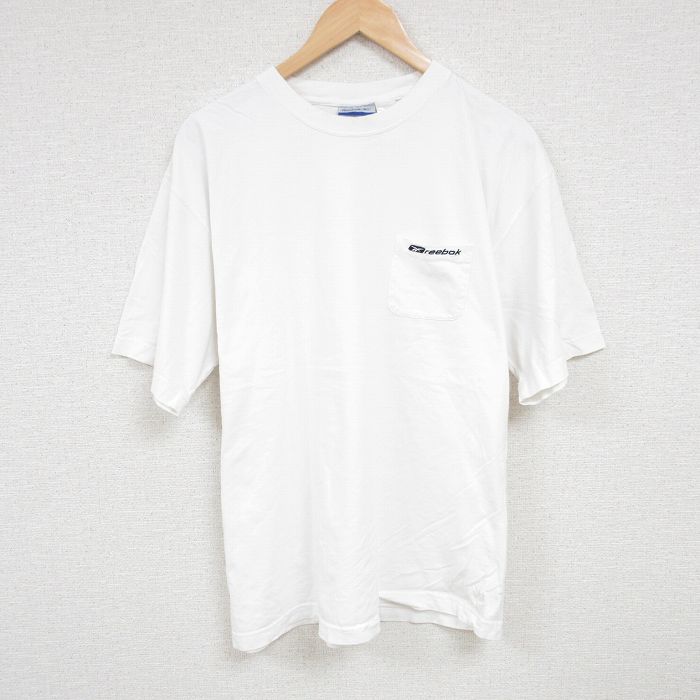 L★古着 リーボック 半袖 ビンテージ Tシャツ メンズ 00年代 00s ワンポイントロゴ コットン クルーネック 赤 &yen;&nbsp;2,400（税込） L★古着 リーボック 半袖 ビンテージ Tシャツ メンズ 00年代 00s ...