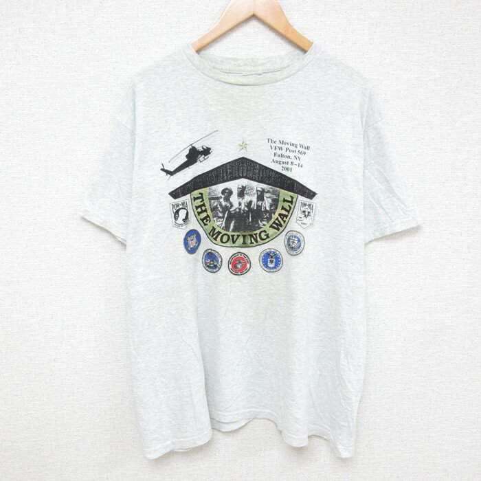 XL★古着 ヘインズ 半袖 ビンテージ Tシャツ メンズ 00年代 00s ミリタリー USマリン クルーネック 薄グレー 霜降り &yen;&nbsp;3,900（税込） XL★古着 半袖 ビンテージ Tシャツ メンズ 00年代 00s ...