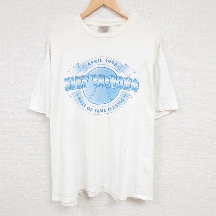 XL★古着 オニータ ONEITA 半袖 ビンテージ Tシャツ メンズ 90年代 90s キャンプ ヤブネ 大きいサイズ コットン クルーネック USA製 白 &yen;&nbsp;3,900（税込） XL★古着 半袖 ビンテージ Tシャツ...