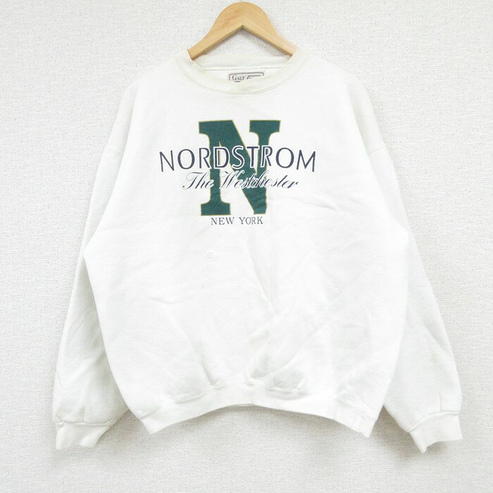 L★古着 長袖 スウェット メンズ 00年代 00s パナマ運河 クルーネック 白 &yen;&nbsp;3,900（税込） L★古着 ラッセル 長袖 スウェット メンズ 00年代 00s ミシシッピ クルーネック 白 &yen;&nbsp...