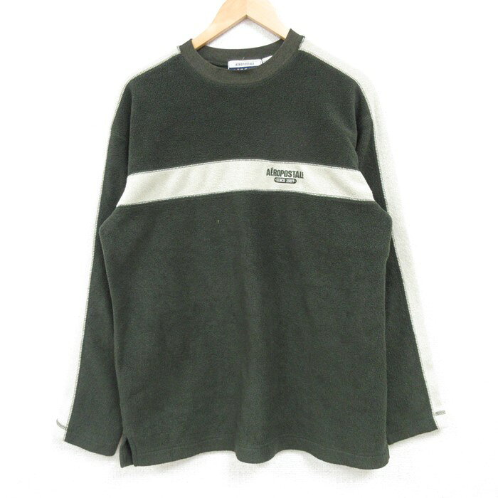 M★古着 ボディグローブ 長袖 フリース トップス メンズ 00年代 00s 無地 ポリエステル クルーネック 濃緑 &yen;&nbsp;2,400（税込） M★古着 長袖 スウェット メンズ 00年代 00s 鳥 ラグラン クルーネック...