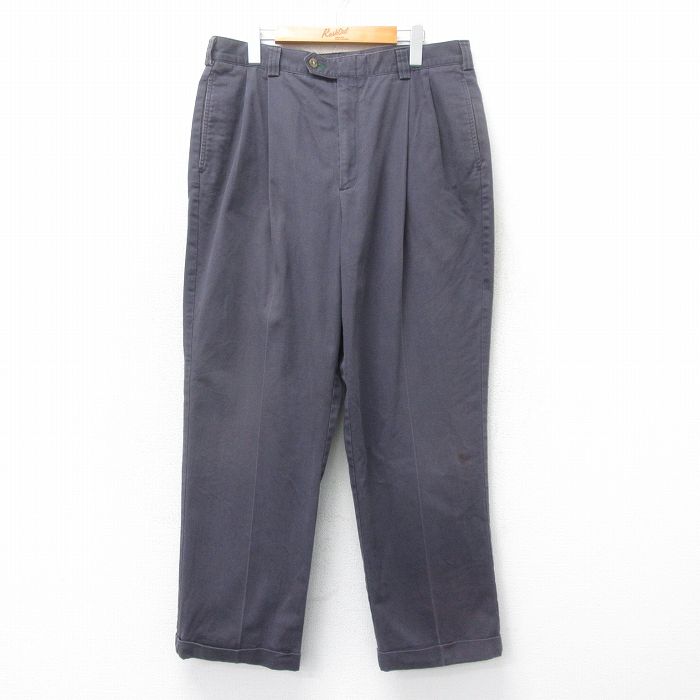 W36★古着 トミーヒルフィガー ブランド パンツ メンズ コットン ベージュ &yen;&nbsp;2,900（税込） W36★古着 トミーヒルフィガー ブランド パンツ メンズ ワンポイントロゴ コットン 薄ベージュ &yen;&nbs...