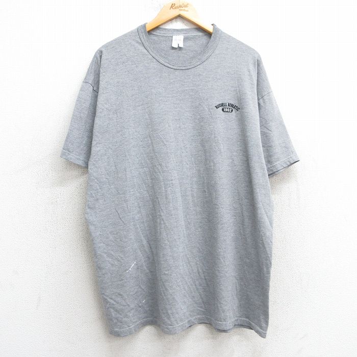 XL★古着 ラッセル 半袖 ビンテージ Tシャツ メンズ 00年代 00s Wildcats クルーネック グレー 霜降り &yen;&nbsp;2,400（税込） XL★古着 ラッセル 半袖 ビンテージ Tシャツ メンズ 00年代 00s...