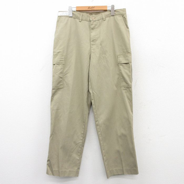 W35★古着 CiNTAS ワーク カーゴ パンツ メンズ 紺 &yen;&nbsp;2,400（税込） W35★古着 ラングラー カーゴ パンツ メンズ リップストップ コットン ベージュ &yen;&nbsp;2,400（税込） W35...