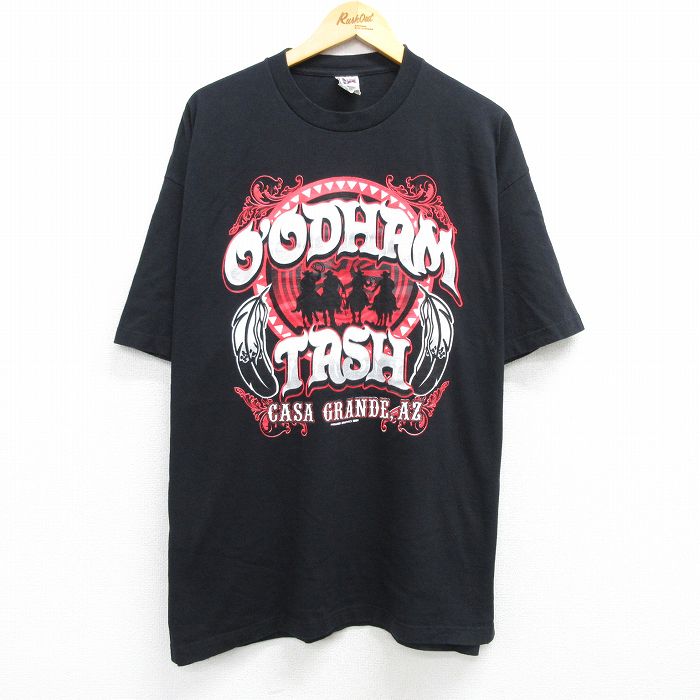 XL★古着 半袖 ビンテージ Tシャツ メンズ 00年代 00s チキン 大きいサイズ コットン クルーネック 黒 &yen;&nbsp;2,400（税込） XL★古着 半袖 ビンテージ Tシャツ メンズ 00年代 00s BAKER 大き...