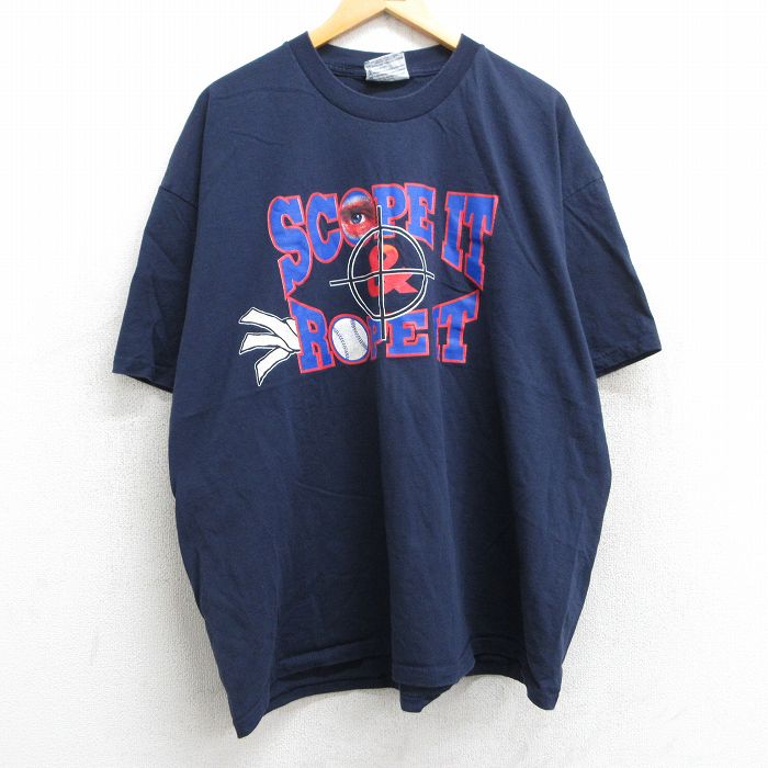 XL★古着 リー Lee 半袖 ビンテージ Tシャツ メンズ 00年代 00s MLB ニューヨークヤンキース 大きいサイズ コットン クルーネック 紺 メジャーリーグ ベースボール 野球 &yen;&nbsp;3,900（税込） XL★古...