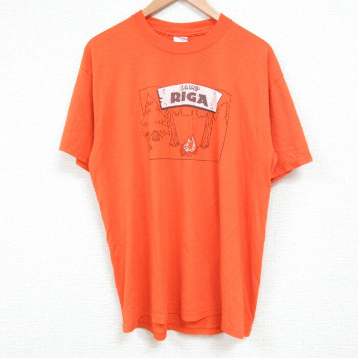 L★古着 ジャージーズ 半袖 ビンテージ Tシャツ メンズ 00年代 00s シラキュース クルーネック オレンジ &yen;&nbsp;2,400（税込） L★古着 半袖 ビンテージ Tシャツ メンズ 00年代 00s イス クルーネック...