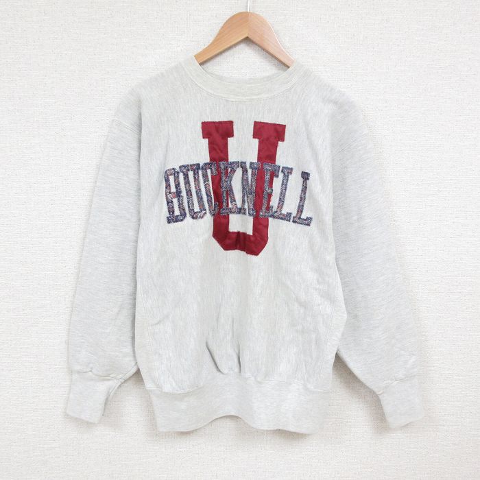 L★古着 長袖 スウェット メンズ 90年代 90s オーセンティックウェア クルーネック USA製 薄グレー 霜降り &yen;&nbsp;3,900（税込） L★古着 長袖 スウェット メンズ 90年代 90s ケープメイ クルーネック...