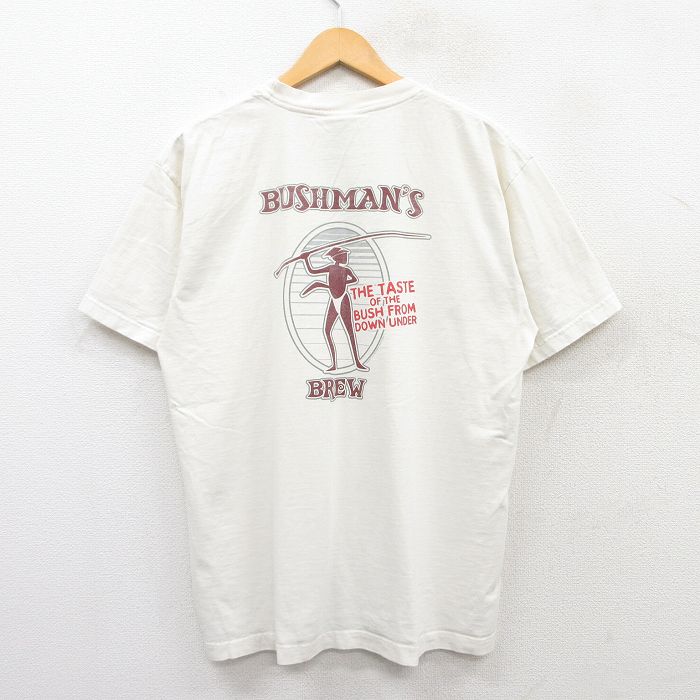 L★古着 半袖 ビンテージ Tシャツ メンズ 90年代 90s 星条旗 コットン クルーネック 生成り &yen;&nbsp;2,400（税込） L★古着 半袖 ビンテージ Tシャツ メンズ 90年代 90s イルカ サンディエゴ コットン...
