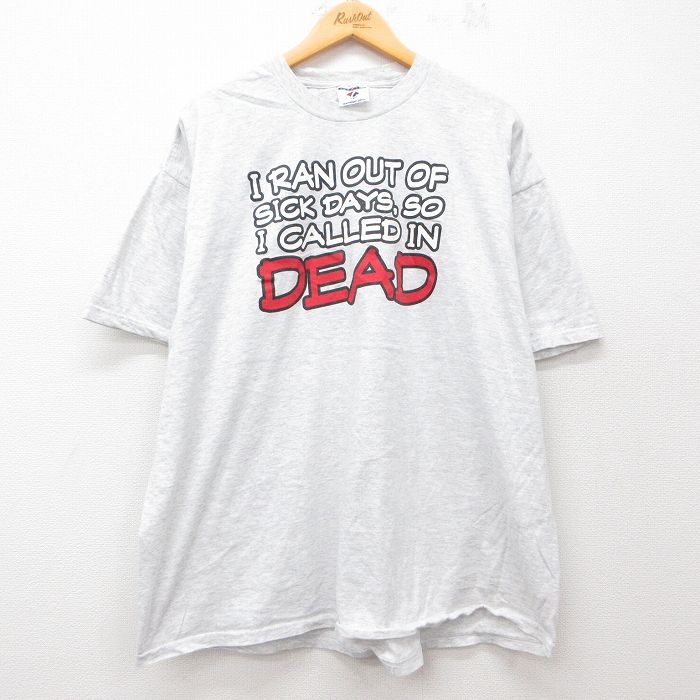 XL★古着 ジャージーズ 半袖 ビンテージ Tシャツ メンズ 00年代 00s FLMC レーシング 大きいサイズ クルーネック 薄グレー 霜降り &yen;&nbsp;3,900（税込） XL★古着 ジャージーズ 半袖 ビンテージ Tシャ...