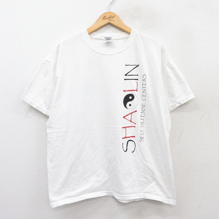 XL★古着 半袖 ビンテージ Tシャツ メンズ 00年代 00s 陰陽 イルカ コットン クルーネック 白 &yen;&nbsp;3,900（税込） XL★古着 半袖 ビンテージ Tシャツ メンズ 00年代 00s 00年代 00s ベース...