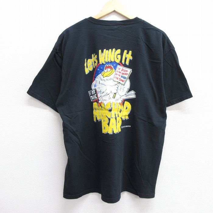 XL★古着 半袖 ビンテージ Tシャツ メンズ 00年代 00s TIKI BAR 飛行機 大きいサイズ コットン クルーネック 黒 &yen;&nbsp;2,400（税込） XL★古着 半袖 ビンテージ Tシャツ メンズ 00年代 00s...