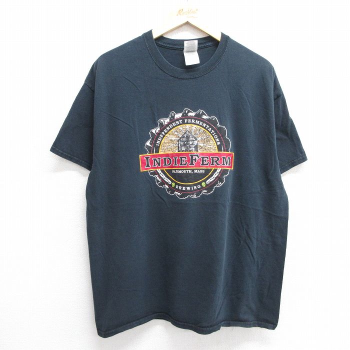 XL★古着 半袖 ビンテージ Tシャツ メンズ 00年代 00s ビール コットン クルーネック 黒 &yen;&nbsp;1,900（税込） XL★古着 半袖 ビンテージ Tシャツ メンズ 00年代 00s OLD コットン クルーネック...