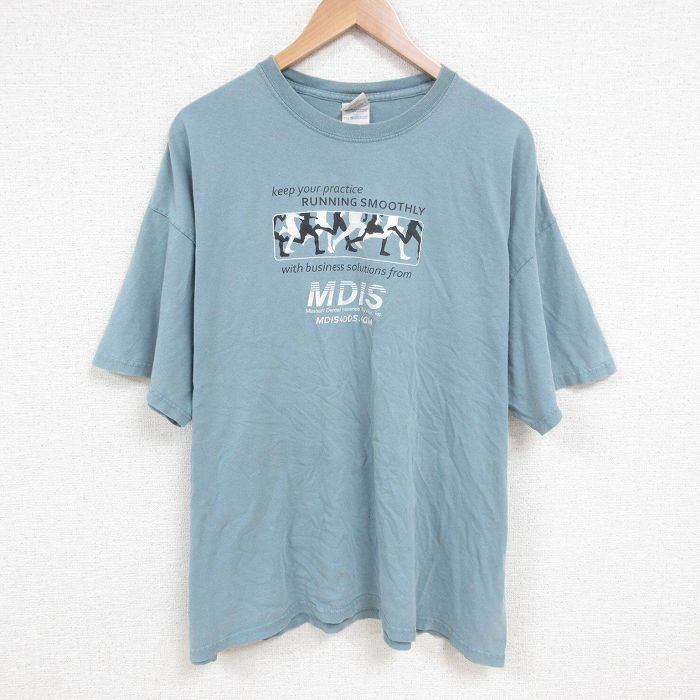 XL★古着 半袖 ビンテージ Tシャツ メンズ 00年代 00s MARGARITAVILLE 大きいサイズ コットン クルーネック 薄紺 &yen;&nbsp;3,900（税込） XL★古着 半袖 ビンテージ Tシャツ メンズ 00年代 ...