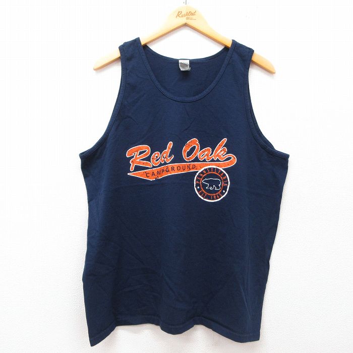 XL★古着 ビンテージ タンクトップ メンズ 90年代 90s オリンピック 大きいサイズ コットン クルーネック USA製 紺 &yen;&nbsp;2,900（税込） XL★古着 フルーツオブザルーム ビンテージ タンクトップ メンズ ...